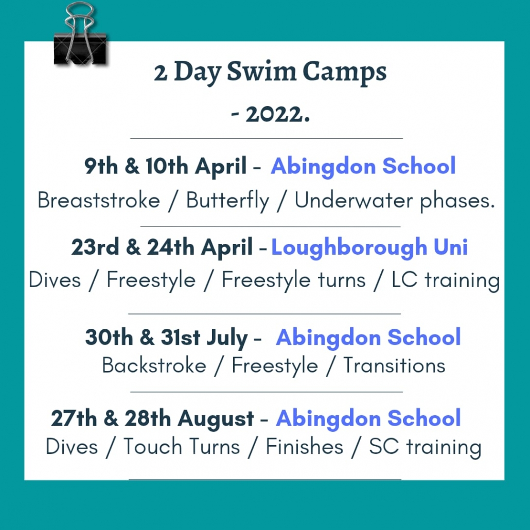 Swim Camp 2018